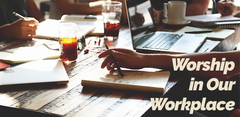 Worship in Our Workplace - Church of Our Saviour Singapore