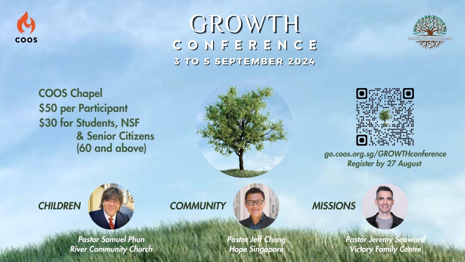 Growth Conference - Church of Our Saviour Singapore