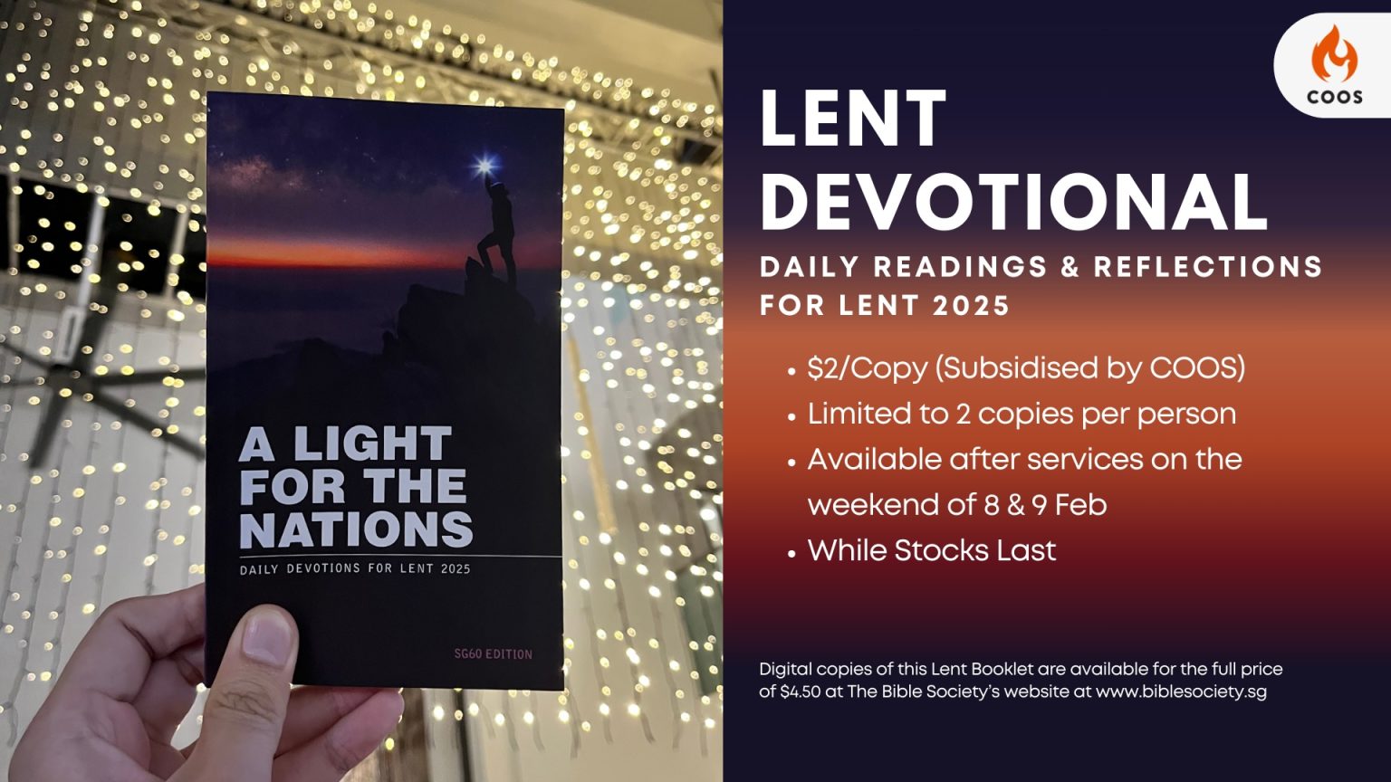 Lent Devotional 2025 - Church of Our Saviour Singapore